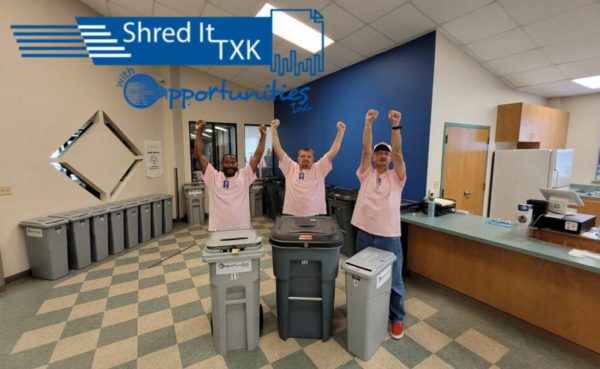 Secure Shredding & Empowerment: Opportunities Inc. Shred IT TXK Program – Opportunities Inc.